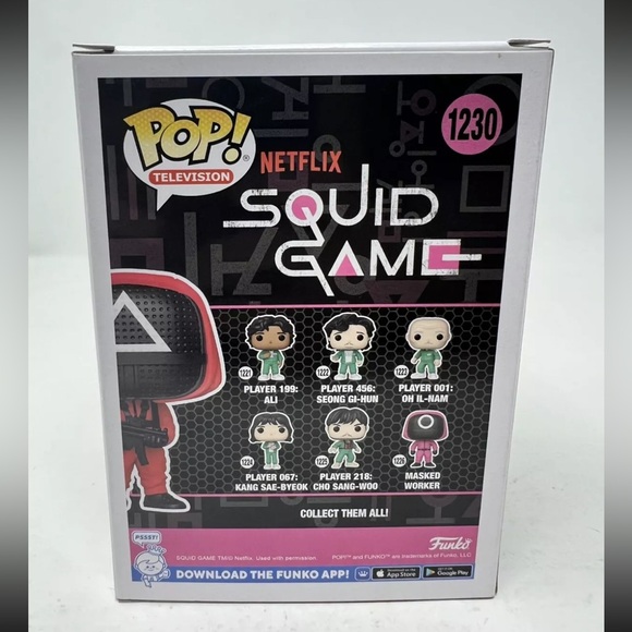 Funko | Toys | Nib Funko Pop Squid Game Season Circle Masked Soldier ...